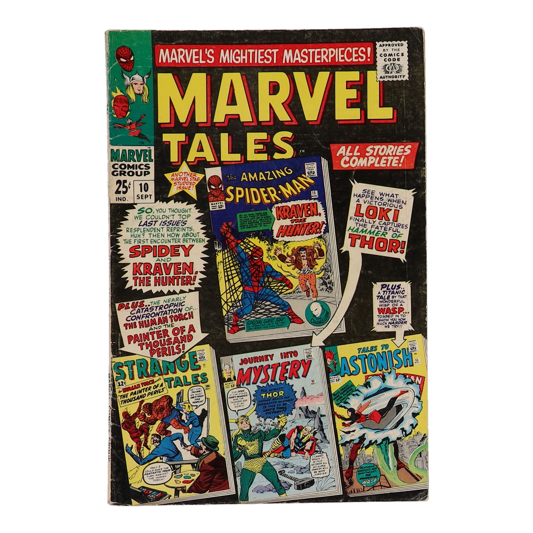 1967 "Marvel Tales" Issue #10 Marvel Comic Book | Pristine Auction