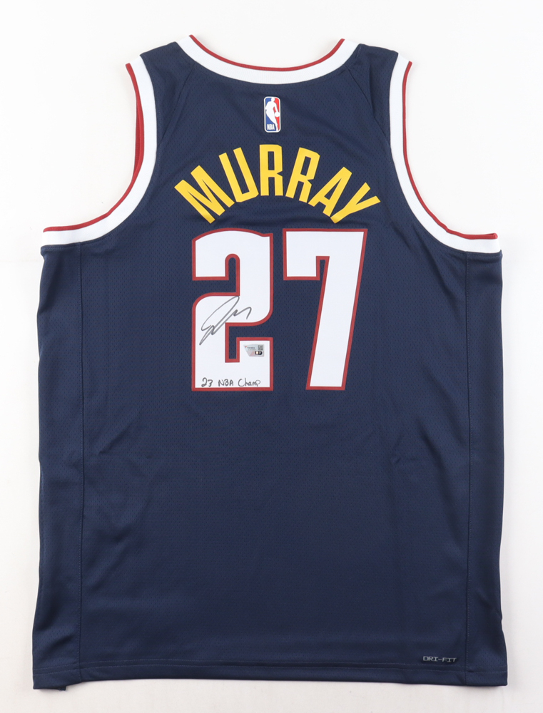 Jamal Murray Signed Nuggets Jersey Inscribed "23 NBA Champ" (Fanatics ...