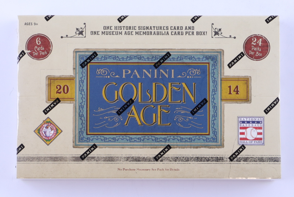 2014 Panini Golden Age Baseball Hobby Box with (24) Packs | Pristine ...