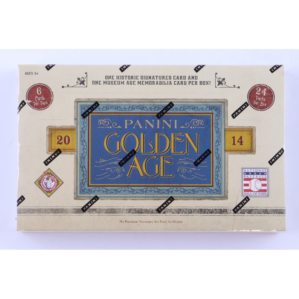 2014 Panini Golden Age Baseball Hobby Box with (24) Packs | Pristine ...