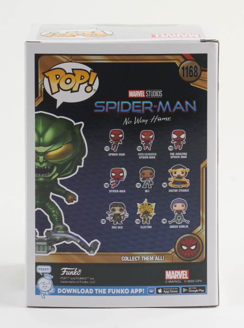 Willem Dafoe Signed "Spider-Man: No Way Home" #1168 Green Goblin Funko ...