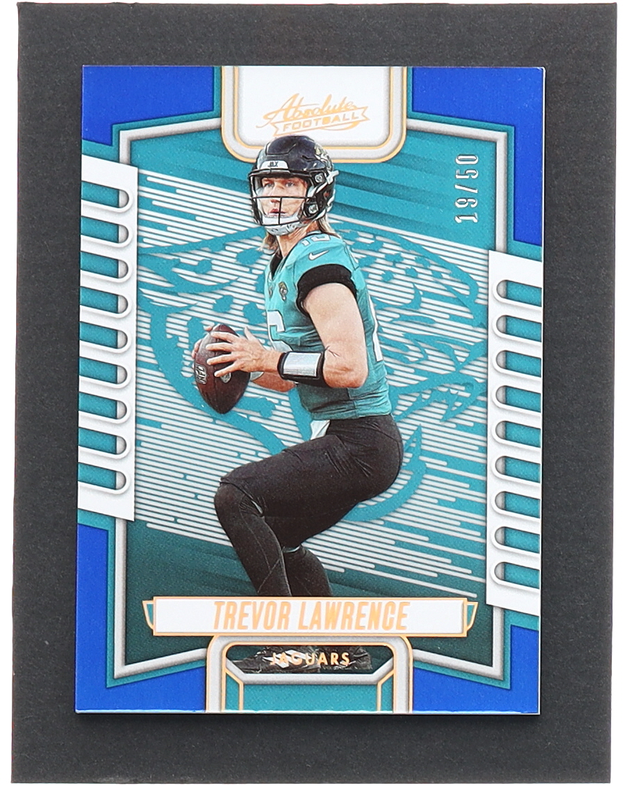 Trevor Lawrence 2023 Absolute Spectrum Blue #6 #19/50 | Pristine Auction
