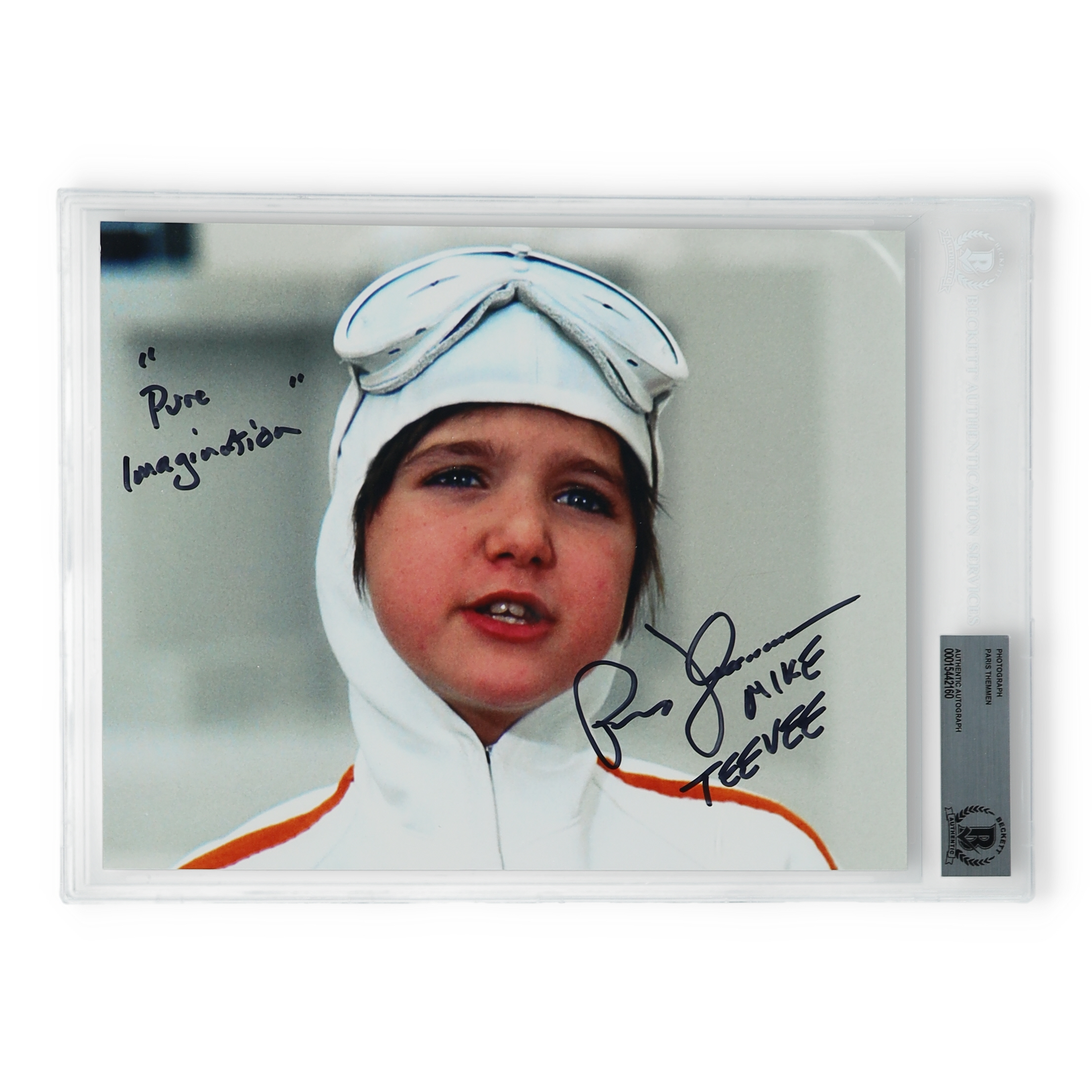 Paris Themmen Signed "Willy Wonka & the Chocolate Factory" 8x10 Photo ...