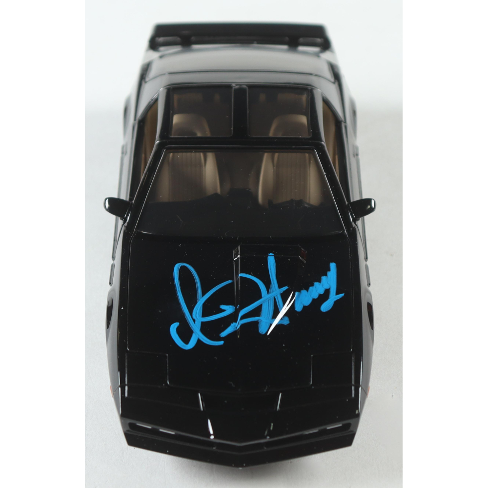 David Hasselhoff Signed "Knight Rider" 1:24 Diecast Car (Beckett ...