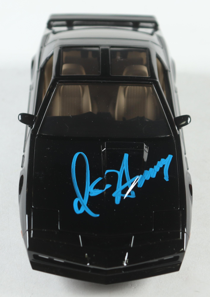 David Hasselhoff Signed "Knight Rider" 1:24 Diecast Car (Beckett ...