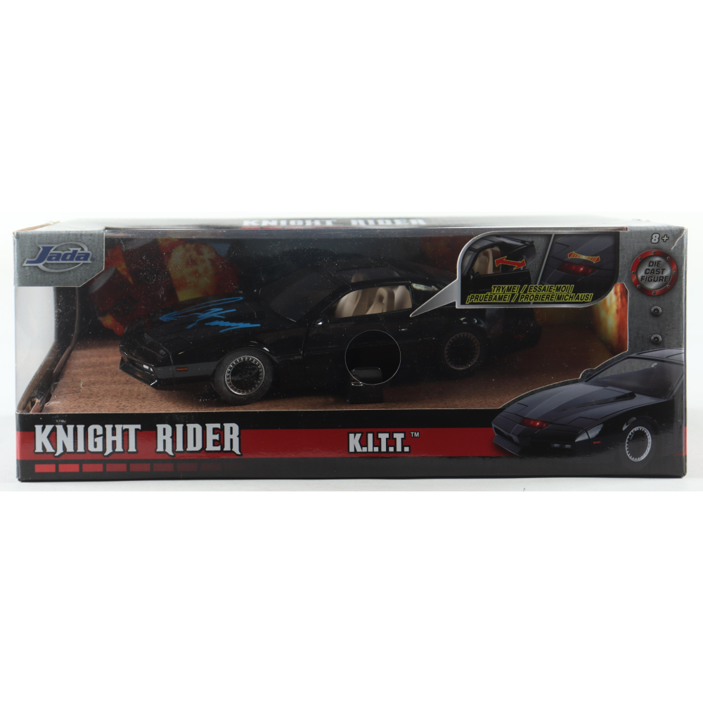 David Hasselhoff Signed "Knight Rider" 1:24 Diecast Car (Beckett ...