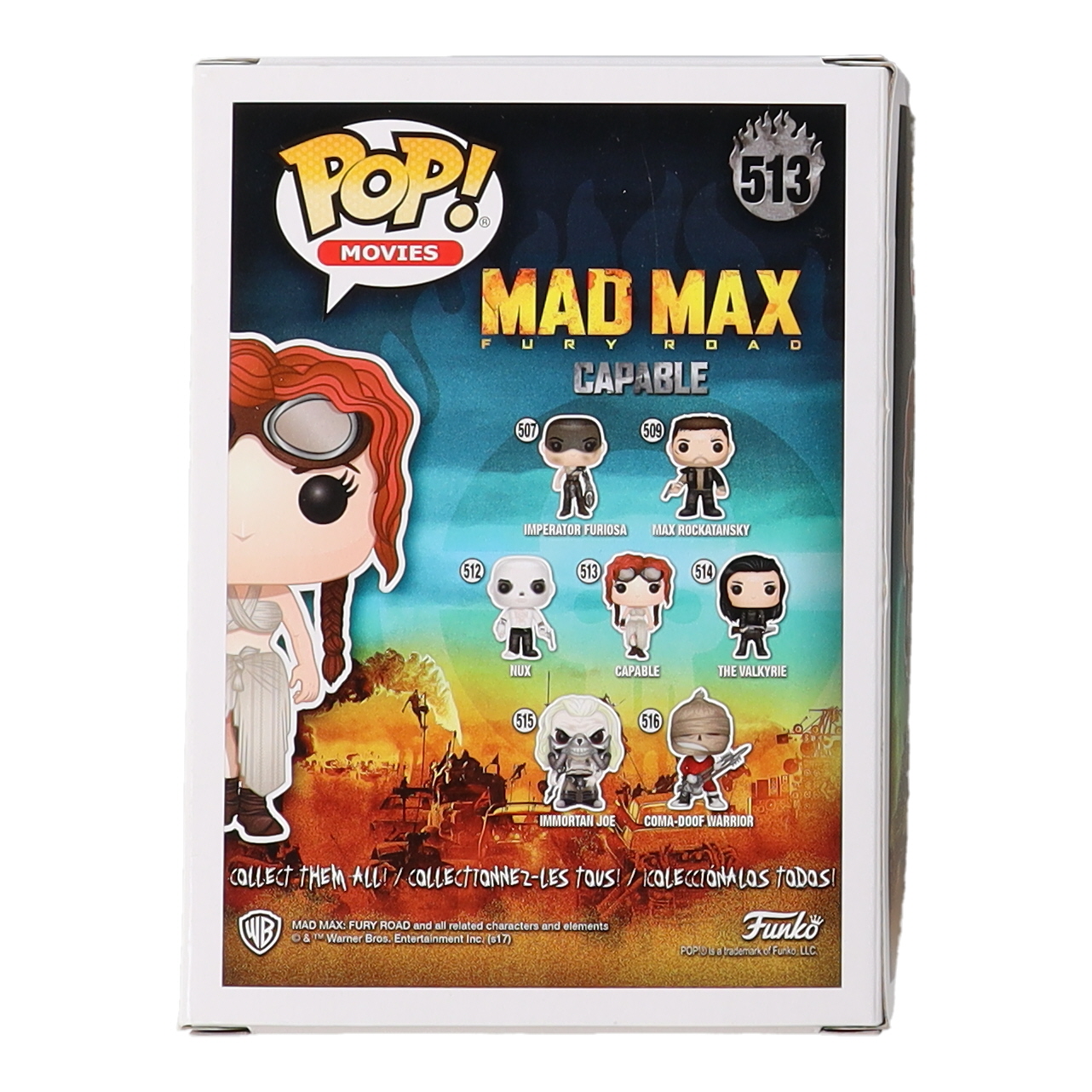 Riley Keough Signed "Mad Max: Fury Road" #513 Capable Funko Pop! Vinyl ...