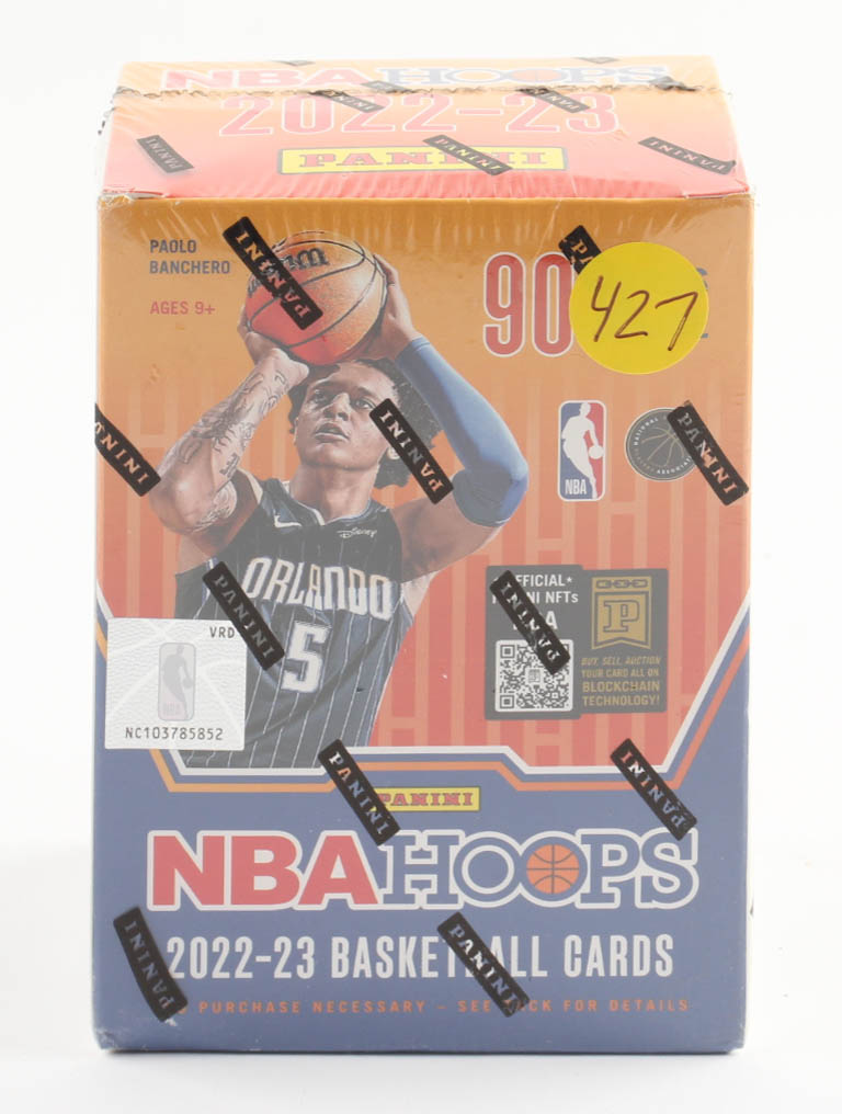 2022-23 Panini NBA Hoops Basketball Blaster Box with (6) Packs ...