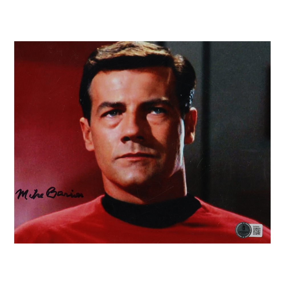 Mike Barrier Signed "Star Trek" 8x10 Photo (Beckett) | Pristine Auction