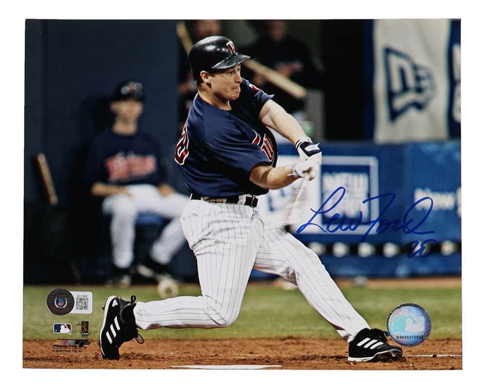 Lew Ford Signed Twins 8x10 Photo (Beckett) | Pristine Auction
