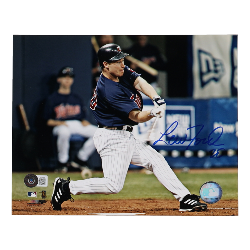 Lew Ford Signed Twins 8x10 Photo (Beckett) | Pristine Auction