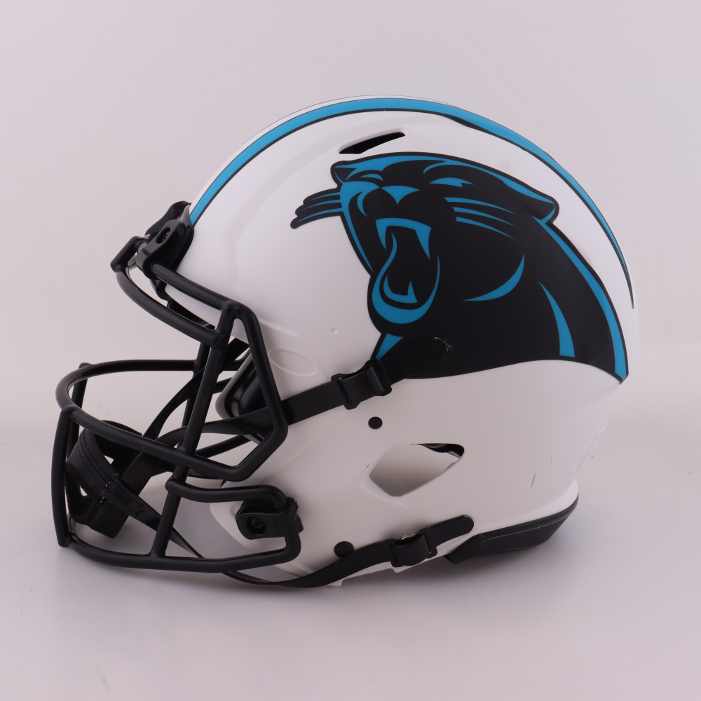 Christian McCaffrey Signed Panthers Full-Size Authentic On-Field Lunar ...