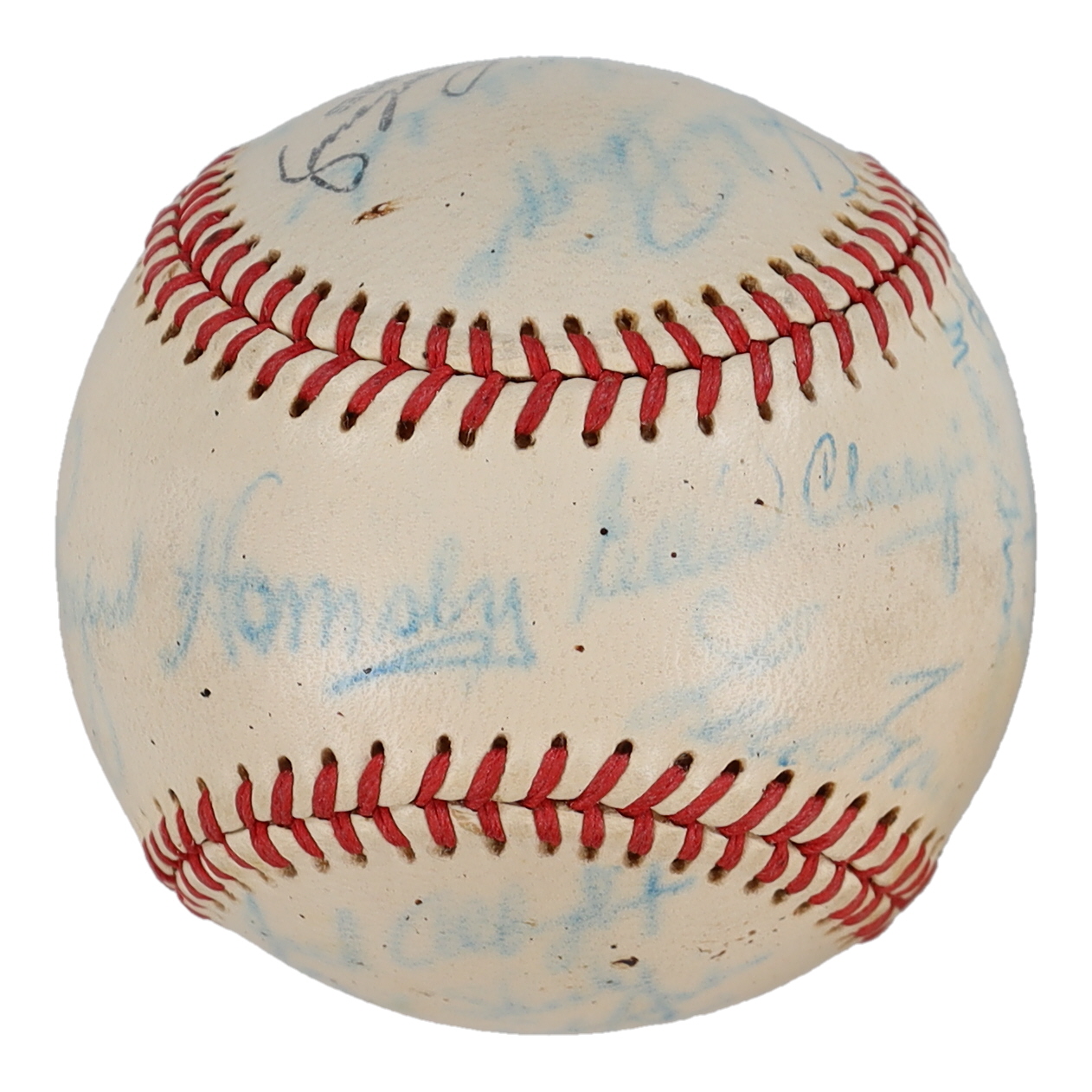 1951 Seattle Rainiers Pacific League Baseball Signed by (21) with HOF ...