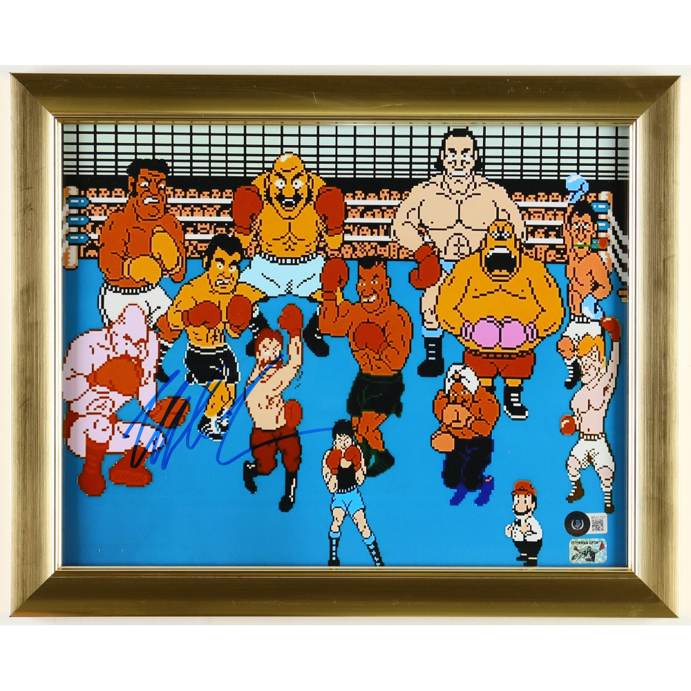 Mike Tyson Signed "Punch-Out!!!" Custom Framed Photo Display (Beckett ...