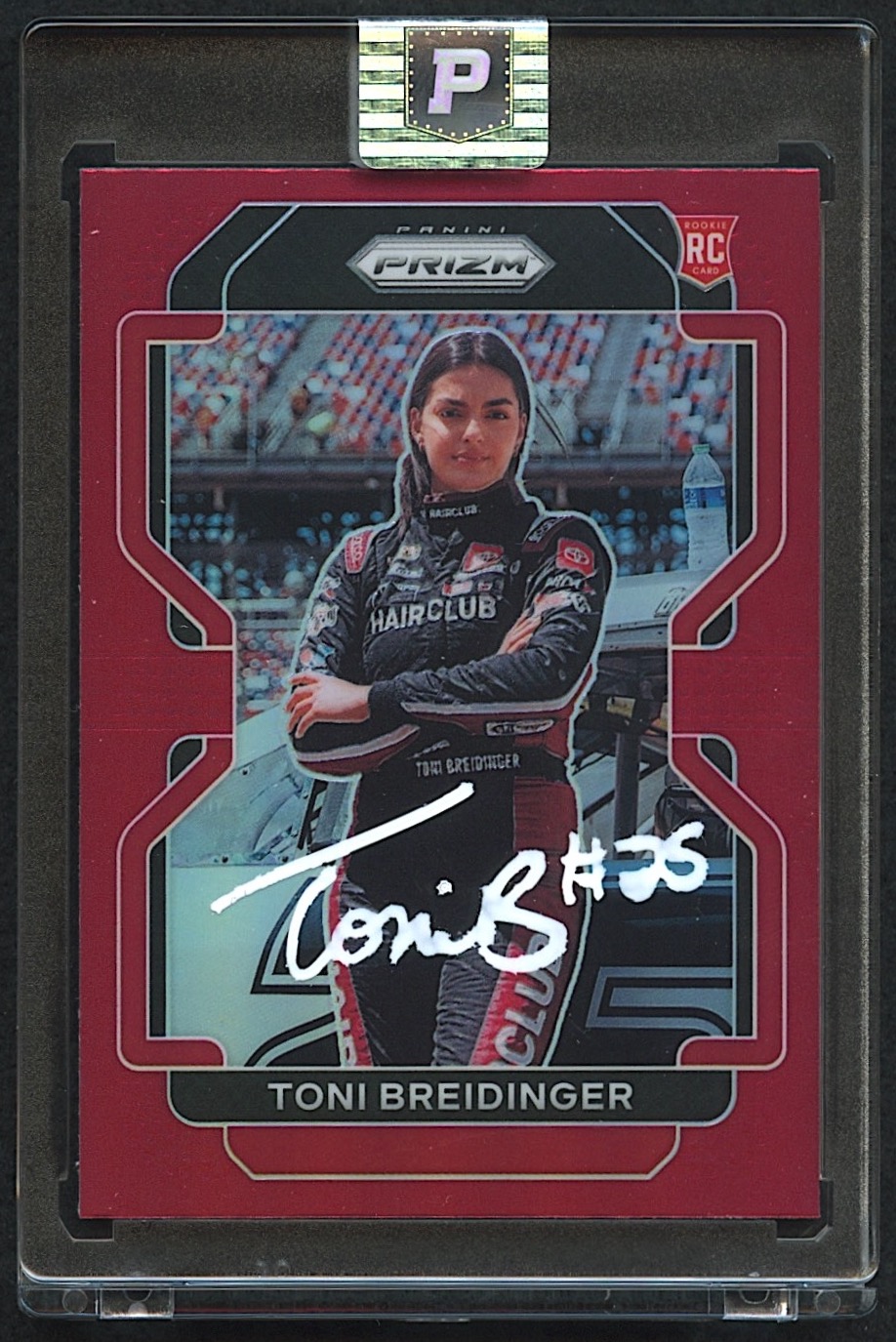 Toni Breidinger Signed 2022 Panini Prizm #10 Prizms Red RC (PA ...