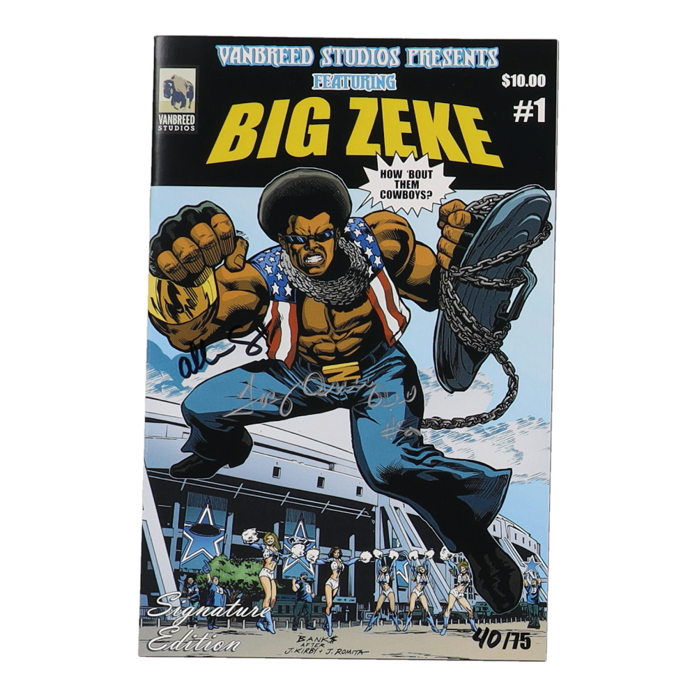 Allen Cordrey & Tony "Thrill" Hill Signed 2014 "Big Zeke" #1 LE ...