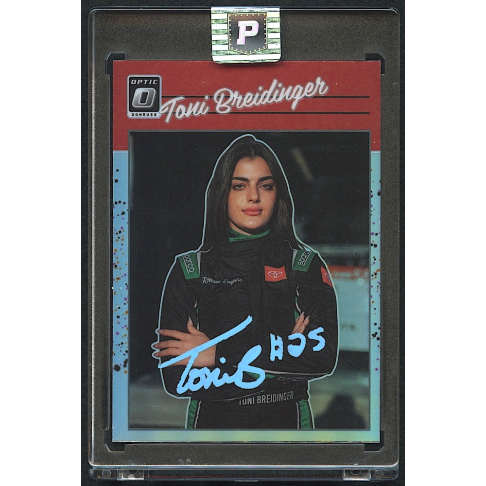 Toni Breidinger Signed 2023 Donruss Optic Holo #99 RETRO (PA ...