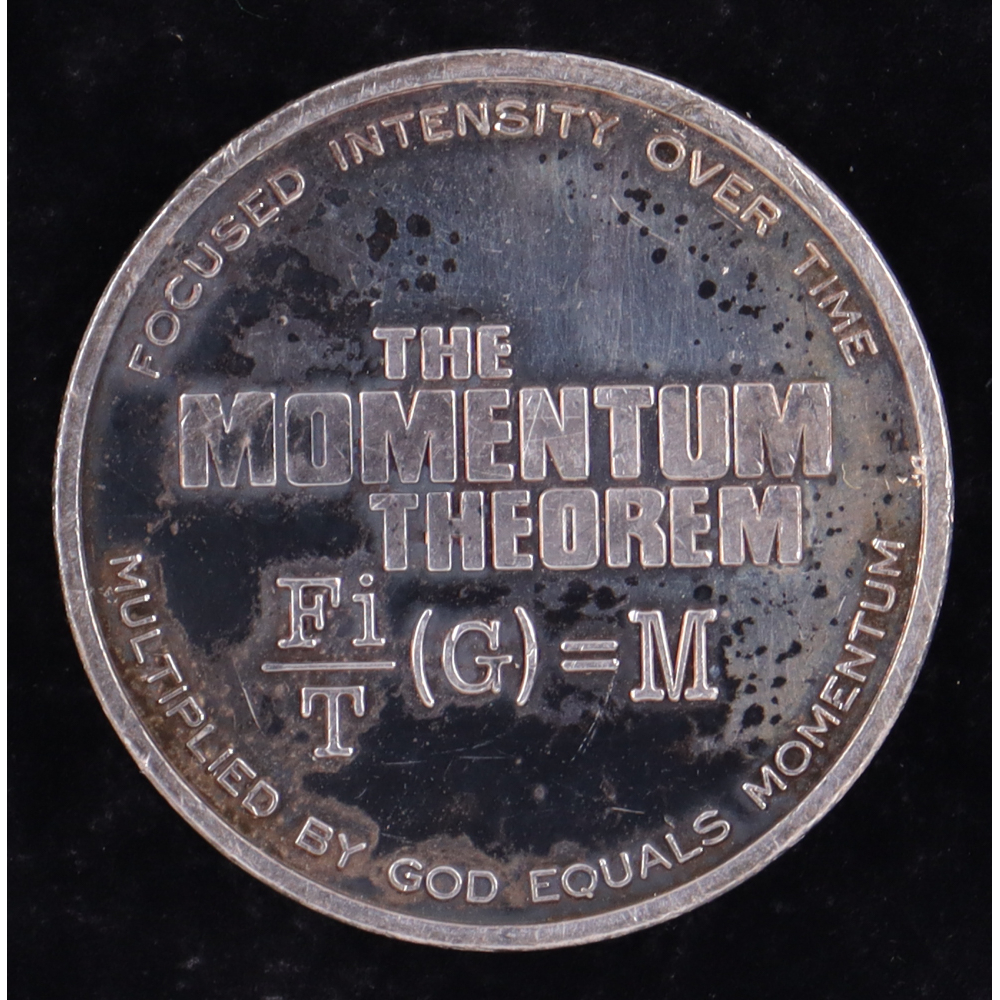 Don Brown The Momentum Theorem Vintage 1.6oz .999 Fine Silver Bullion ...
