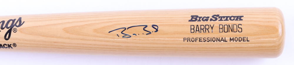 Barry Bonds Signed Rawlings Big Stick Player Model Baseball Bat ...