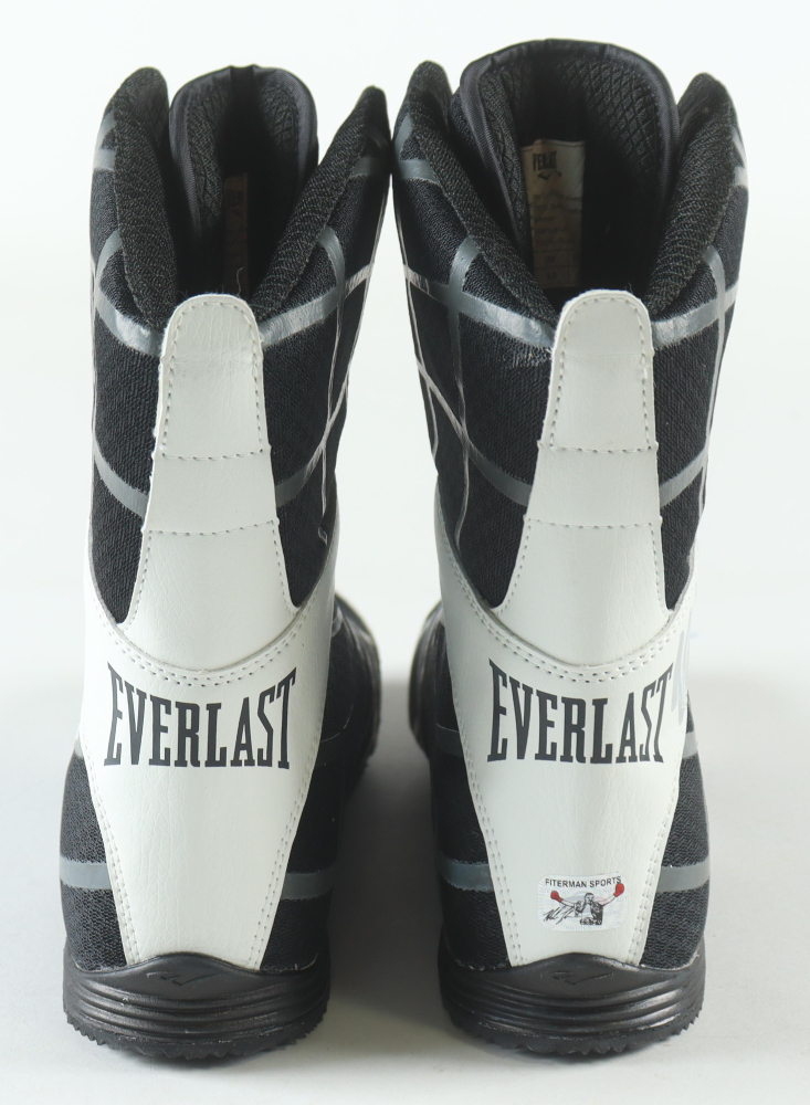 Mike Tyson Signed Everlast Professional Boxing Shoes (Tyson) | Pristine ...