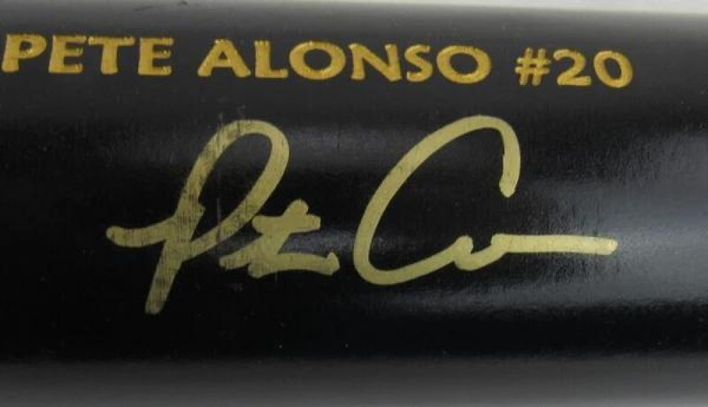Pete Alonso Signed LE 2019 Rookie of the Year Commemorative Baseball ...