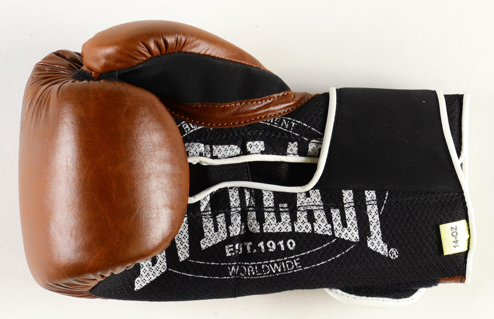 Mike Tyson Signed Everlast Professional Throwback Model Boxing Glove ...