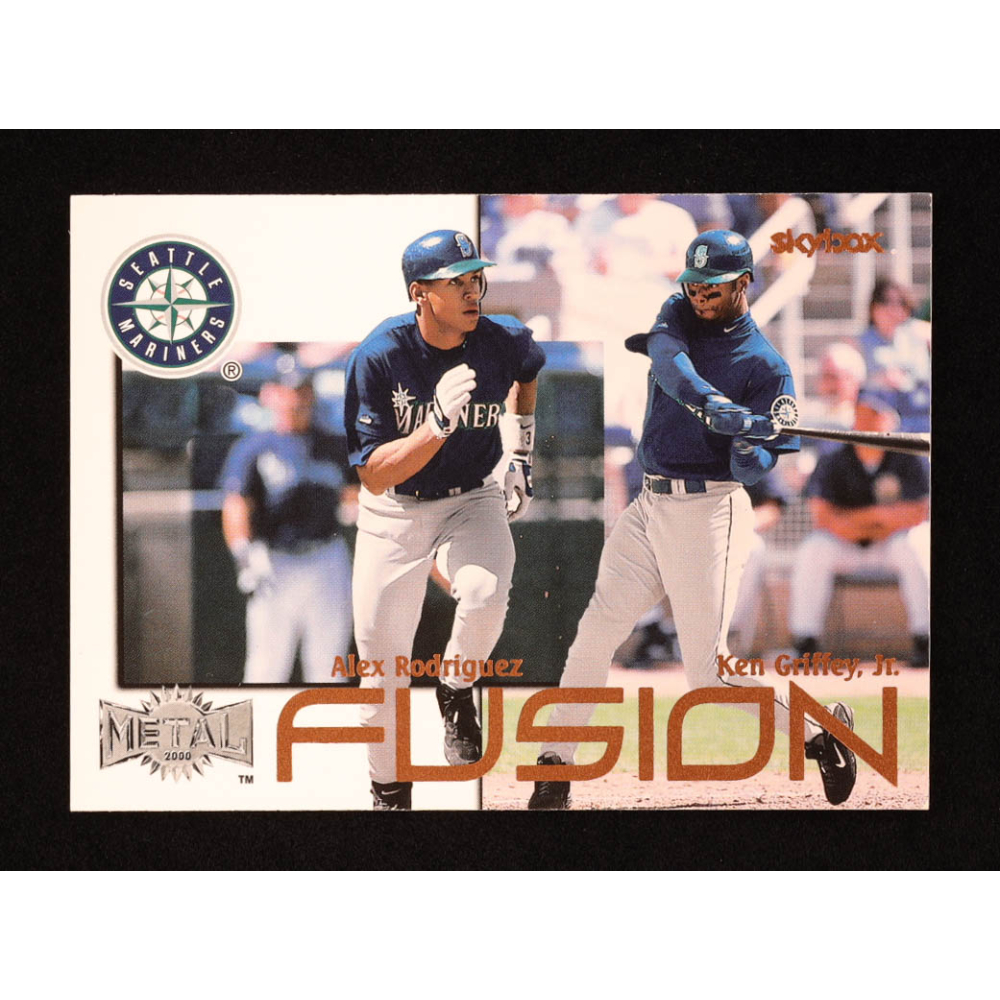Ken Griffey Jr. / Alex Rodriguez 2000 Metal Fusion #F1 | Pristine Auction