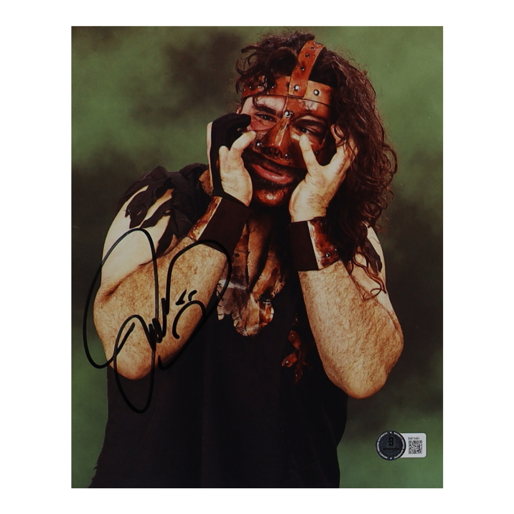 Mick Foley Signed WWE 8x10 Photo (Beckett) | Pristine Auction