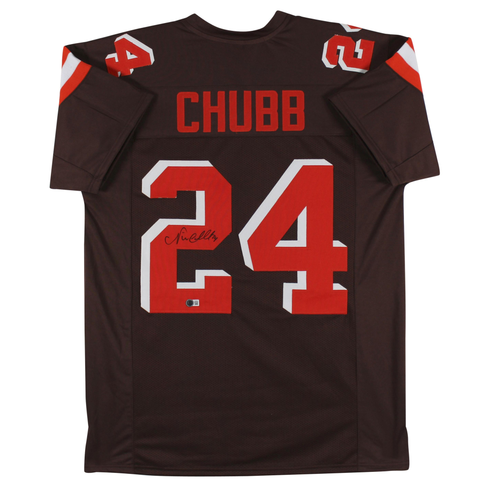 Nick Chubb Signed Jersey (Beckett) | Pristine Auction