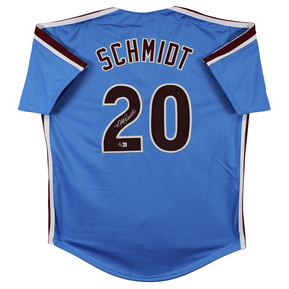 Mike Schmidt Signed Jersey (Beckett) | Pristine Auction