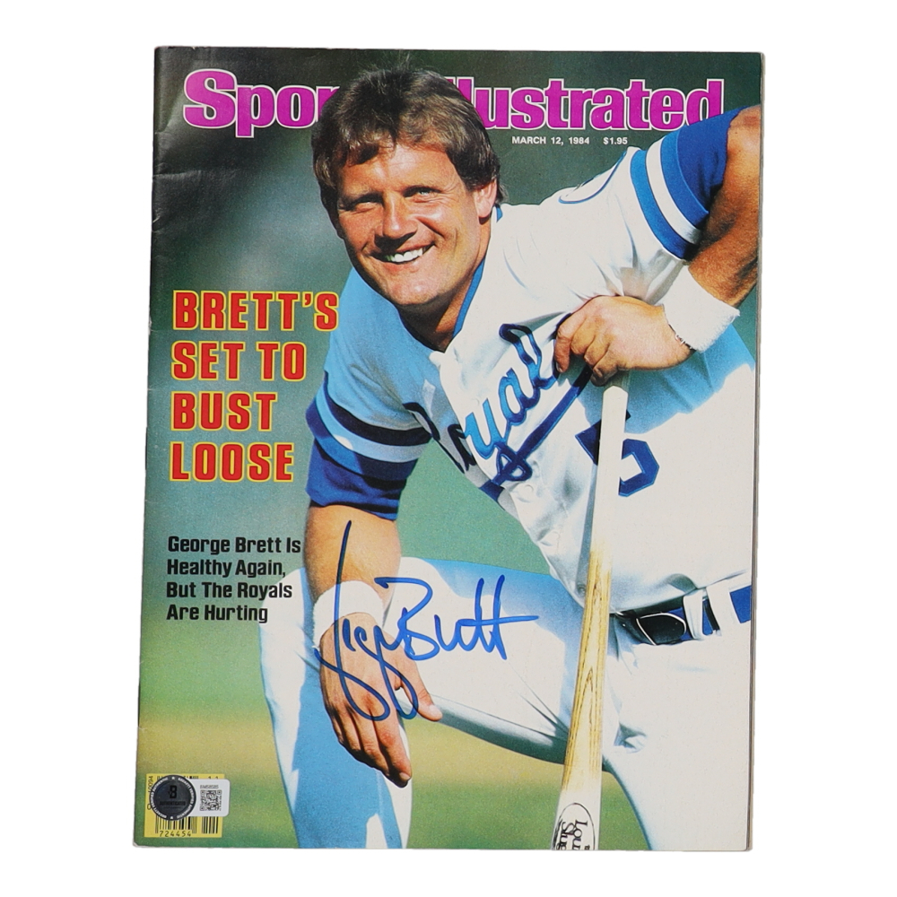 George Brett Signed 1984 "Sports Illustrated" Magazine (Beckett) | Pristine Auction