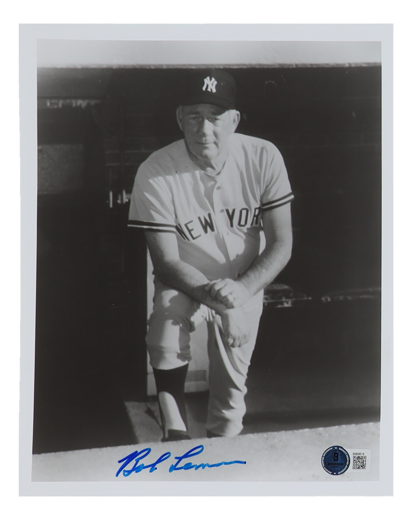 Bob Lemon Signed Yankees 8x10 Photo (Beckett) | Pristine Auction