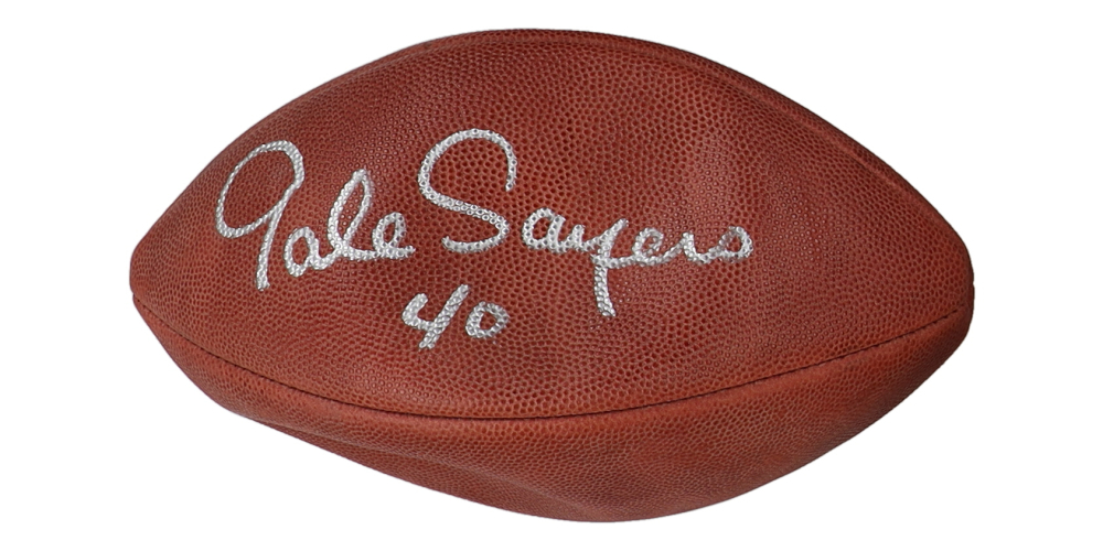 Gale Sayers Signed NFL Football (Beckett) | Pristine Auction