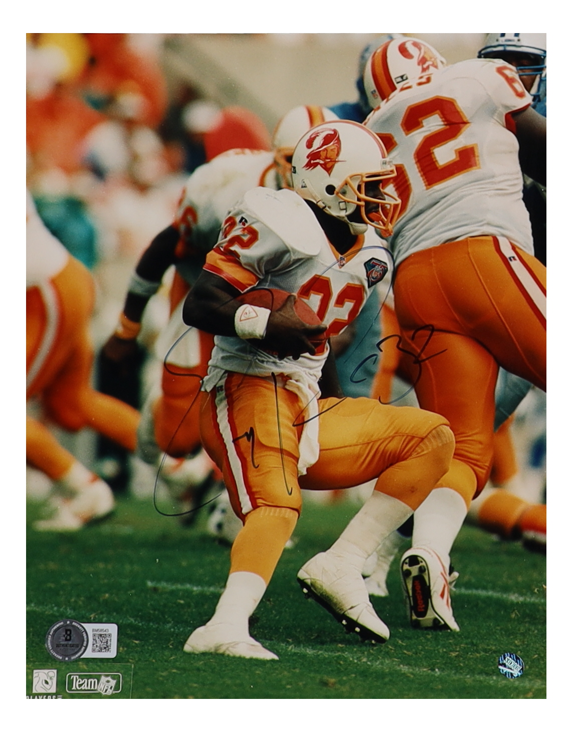 Errict Rhett Signed Buccaneers 8x10 Photo (Beckett) | Pristine Auction