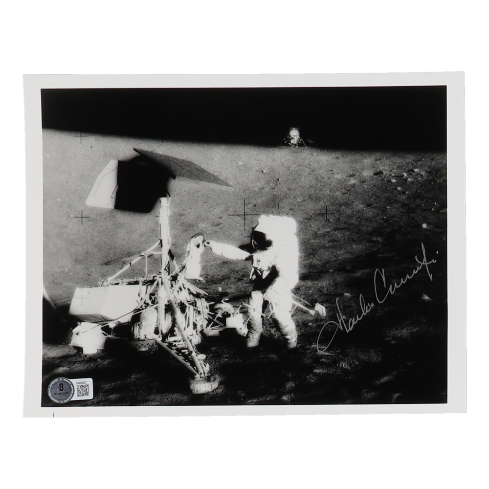 Charles "Pete" Conrad Jr. Signed Apollo 12 8x10 Photo (Beckett ...