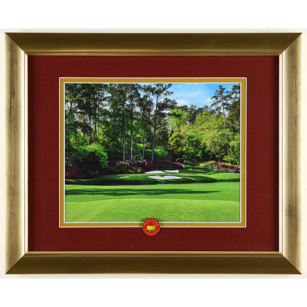"Augusta National Golf Club" Custom Framed Photo Display with Official ...
