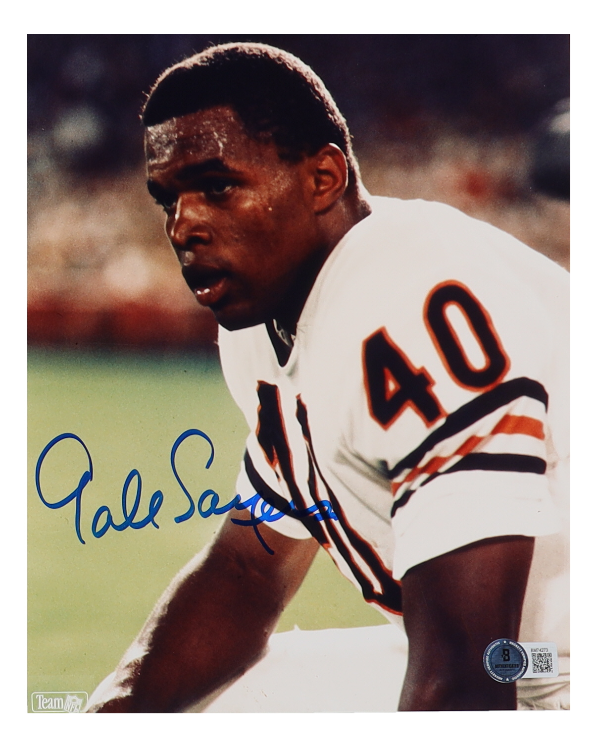 Gale Sayers Signed Bears 8x10 Photo (Beckett) | Pristine Auction