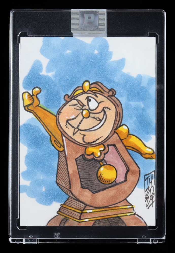 Cogsworth | Beauty & the Beast | Disney | Original Art Sketch Card by ...