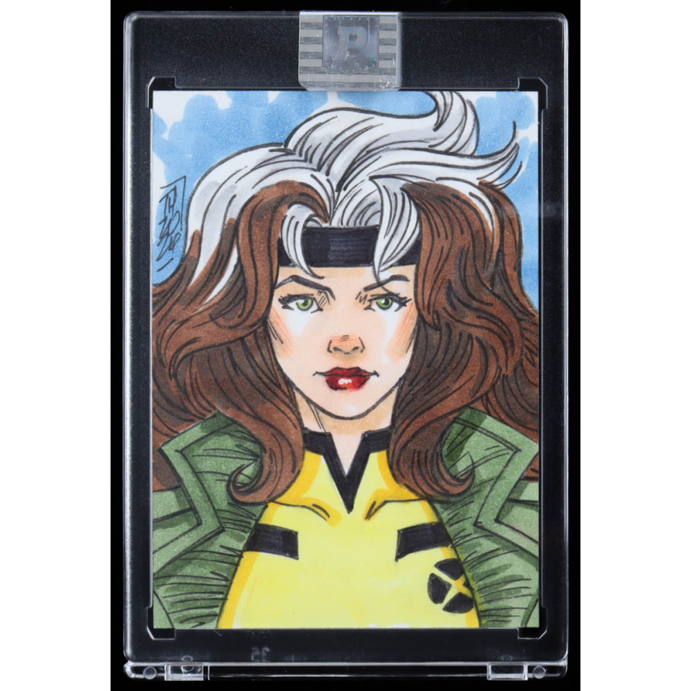 Rogue | X-Men | Marvel | Original Art Sketch Card by Tom Hodges (1/1 ...