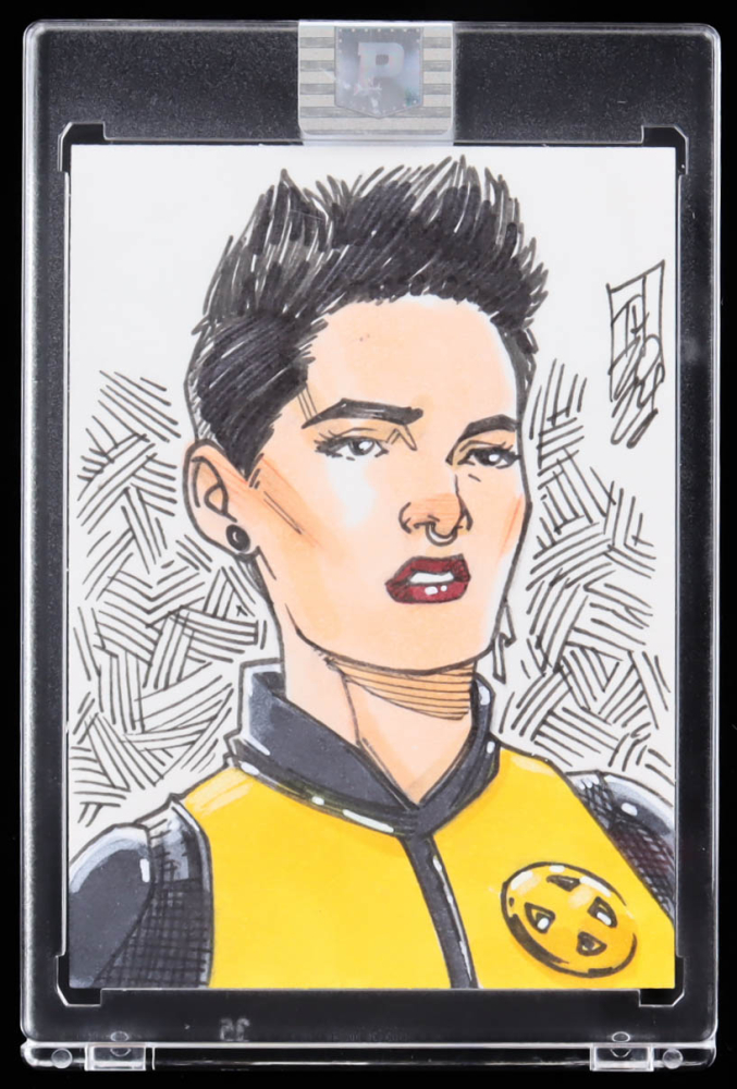 Negasonic Teenage Warhead | X-Men | Marvel | Original Art Sketch Card ...