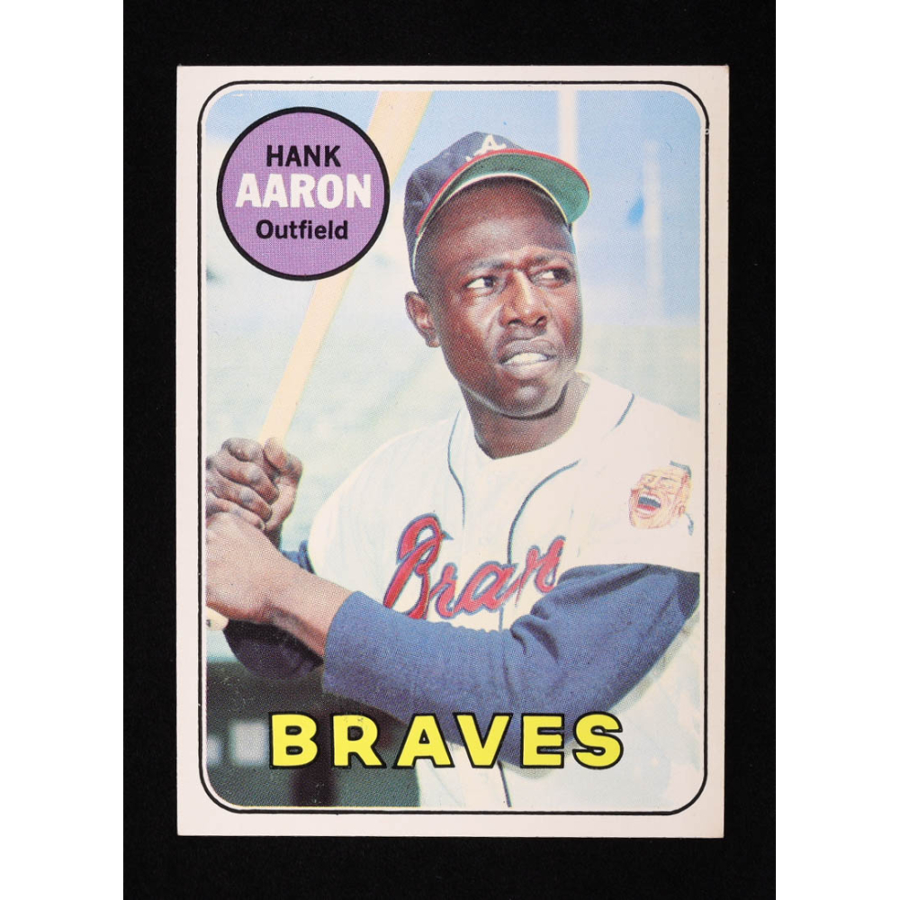 Hank Aaron 1969 Topps #100 | Pristine Auction