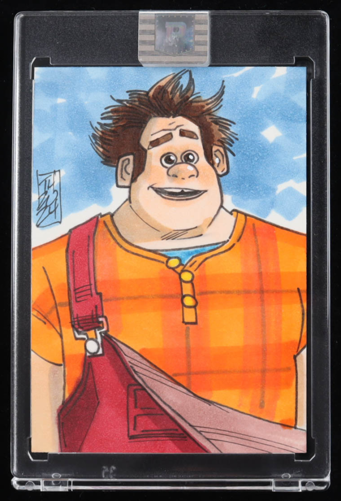 Ralph | Wreck-it Ralph | Disney | Original Art Sketch Card by Tom ...