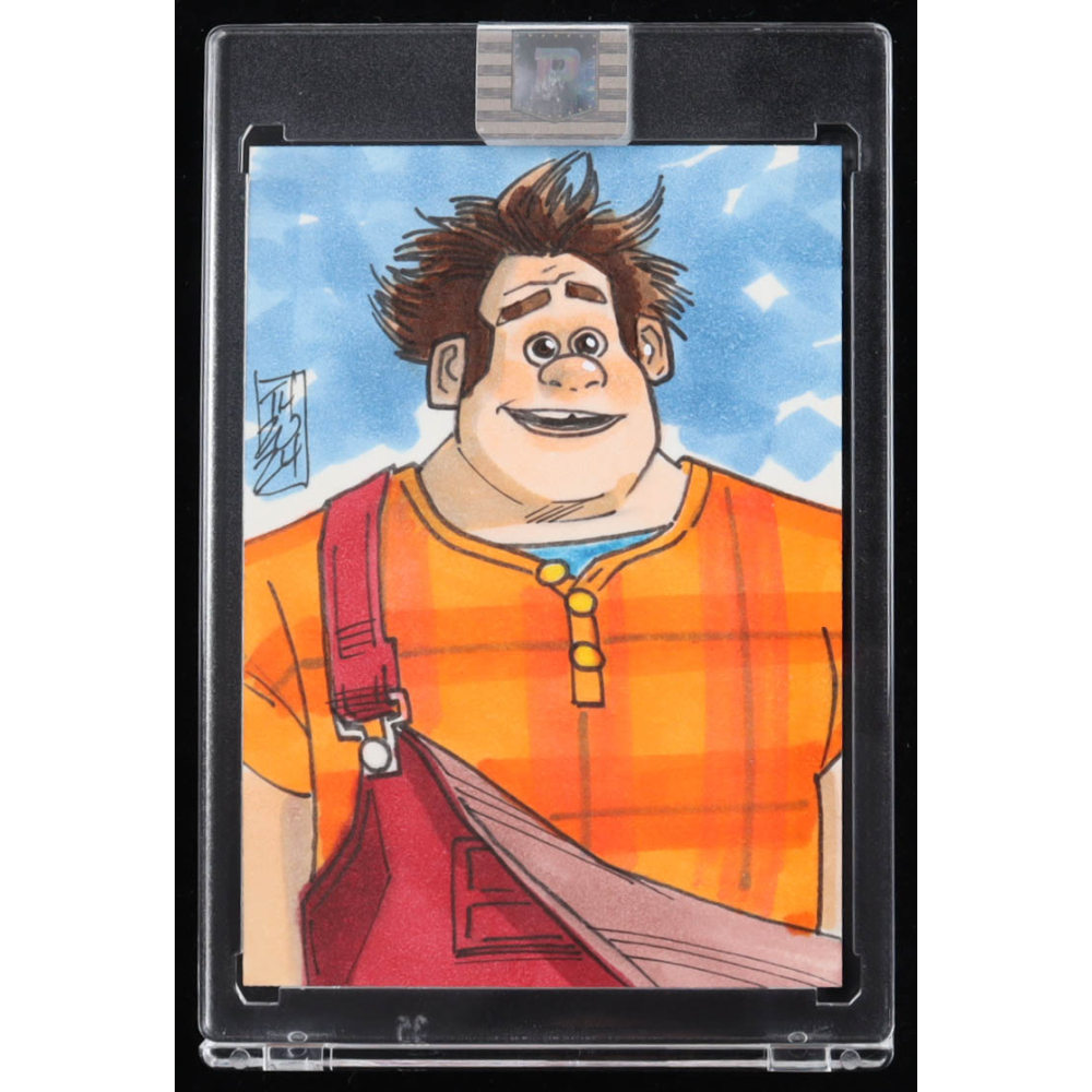 Ralph | Wreck-it Ralph | Disney | Original Art Sketch Card by Tom ...