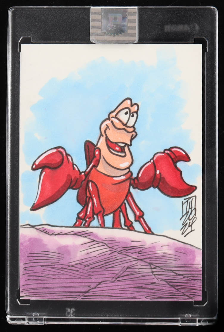 Sebastian | The Little Mermaid | Disney | Original Art Sketch Card by ...