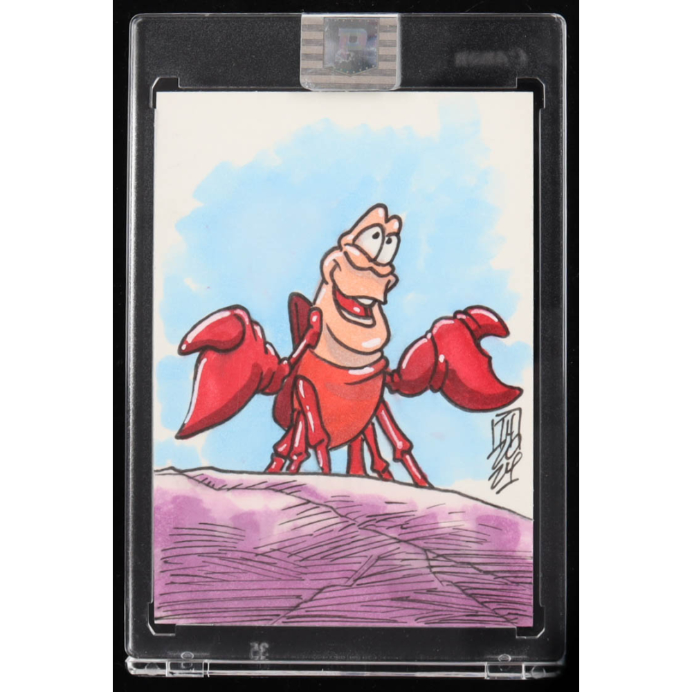 Sebastian | The Little Mermaid | Disney | Original Art Sketch Card by ...