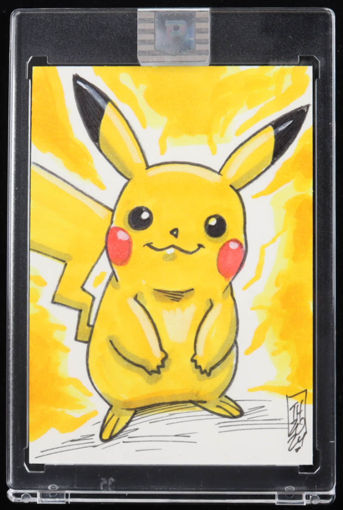 Pikachu | Pokemon | Original Art Sketch Card by Tom Hodges (1/1 ...