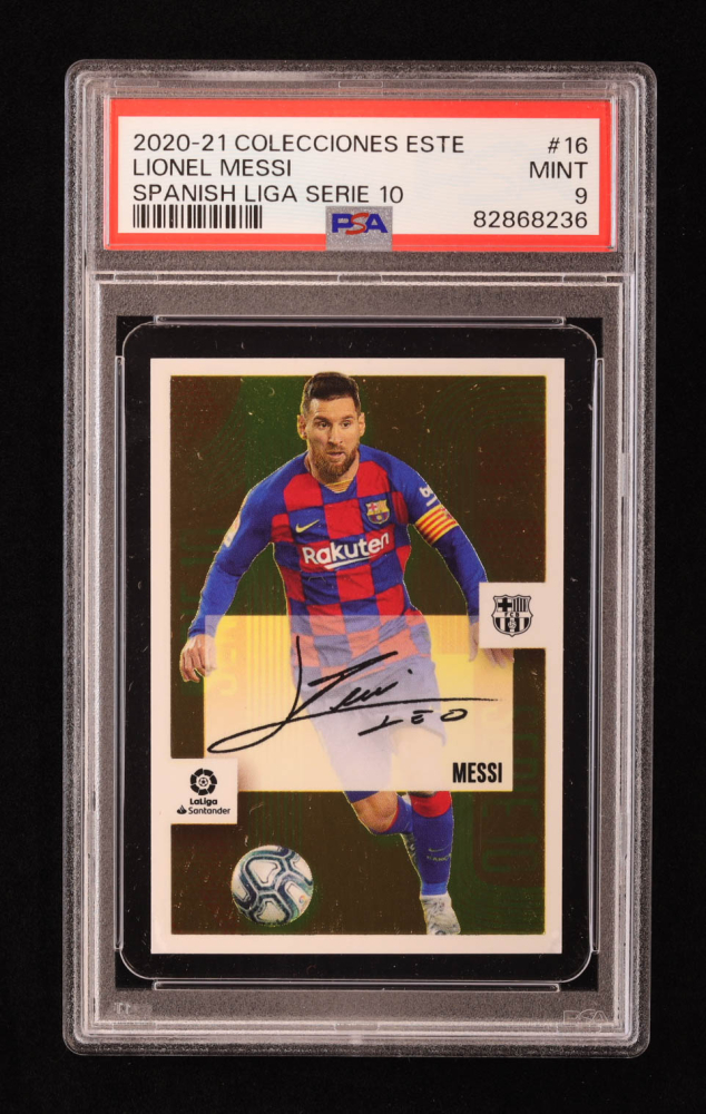 Lionel Messi 2020-21 Panini Colecciones Este La Liga Stickers Serie 10 ...