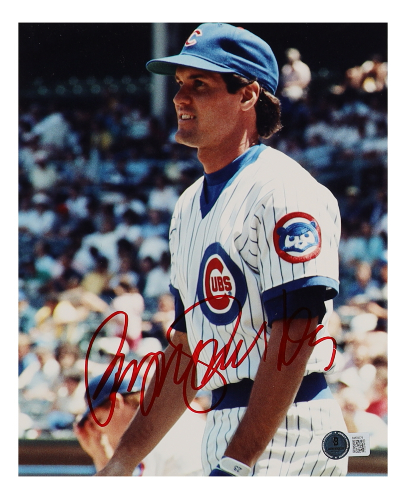 Ryne Sandberg Signed Cubs 8x10 Photo (Beckett) | Pristine Auction