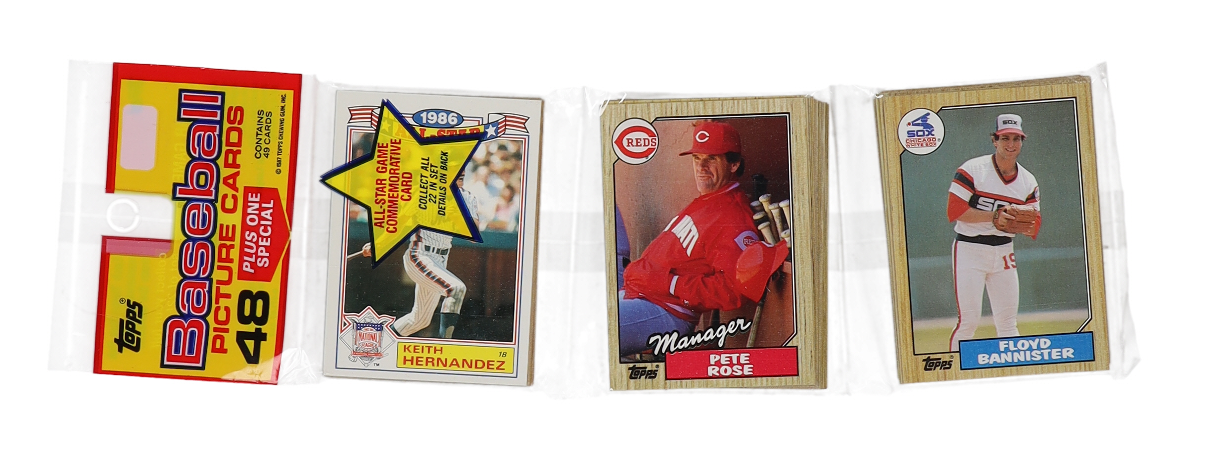 1987 Topps Baseball Rack Pack with (49) Cards | Pristine Auction