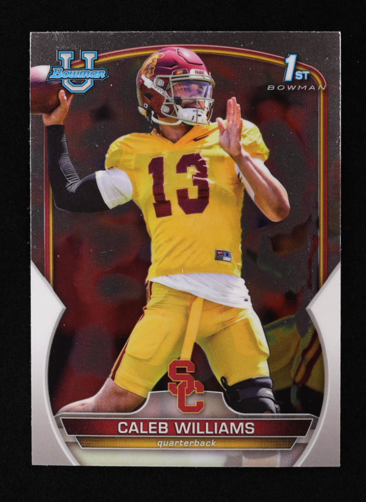 Caleb Williams 2022 Bowman Chrome University #50 RC | Pristine Auction